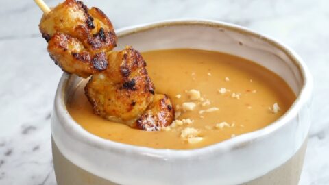 A Classic Satay Sauce Recipe Broken Down into Simple Steps - Simply ...